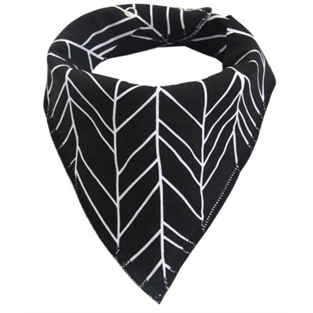 Moderne Slabber Driehoek - Zwart/Wit